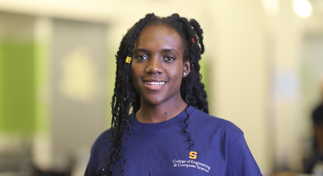 Cheryl Olanga Receives Deloitte Foundation Scholarship - ECS – Syracuse University