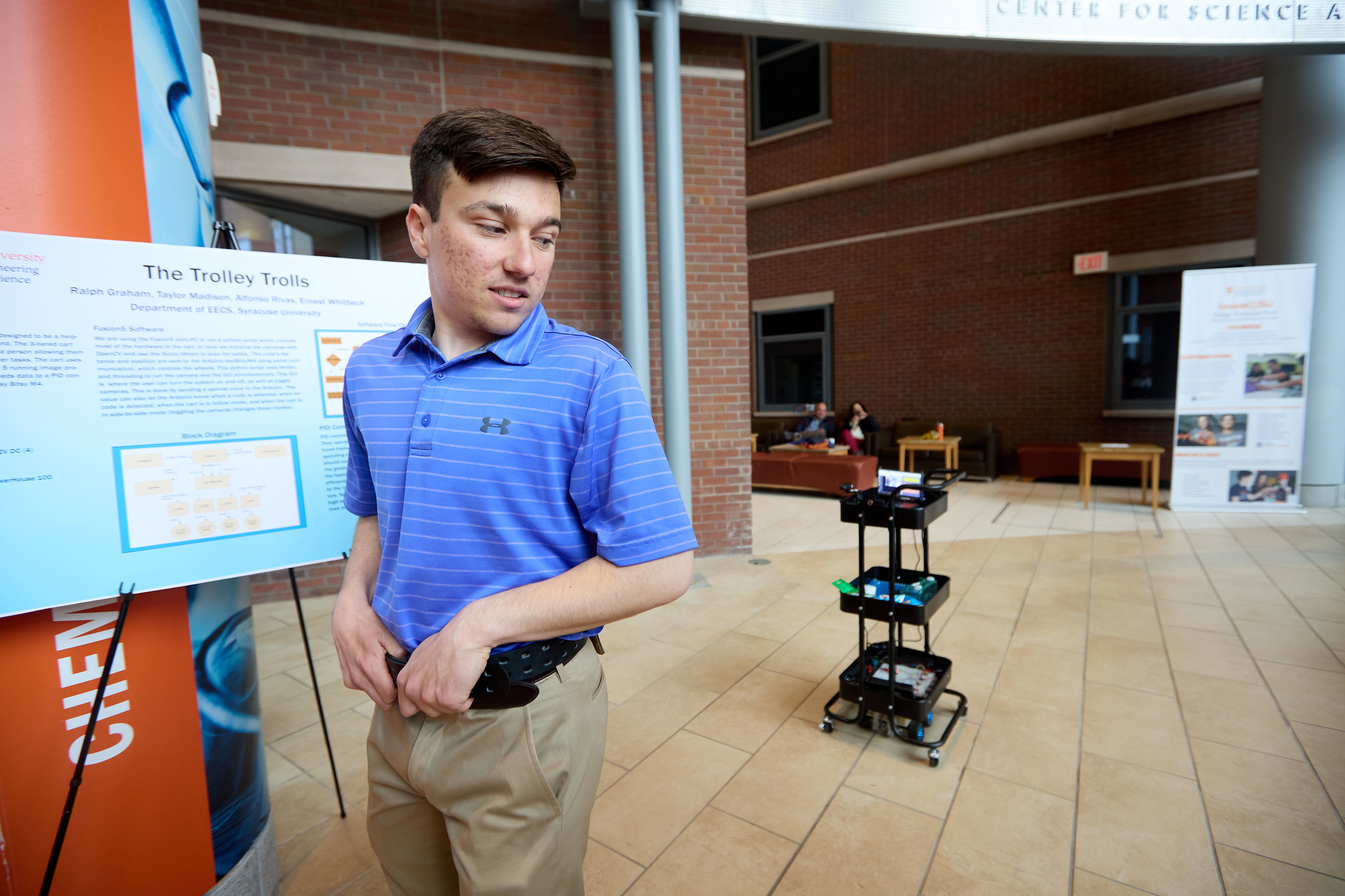 Self-Following Smart Carts - ECS – Syracuse University